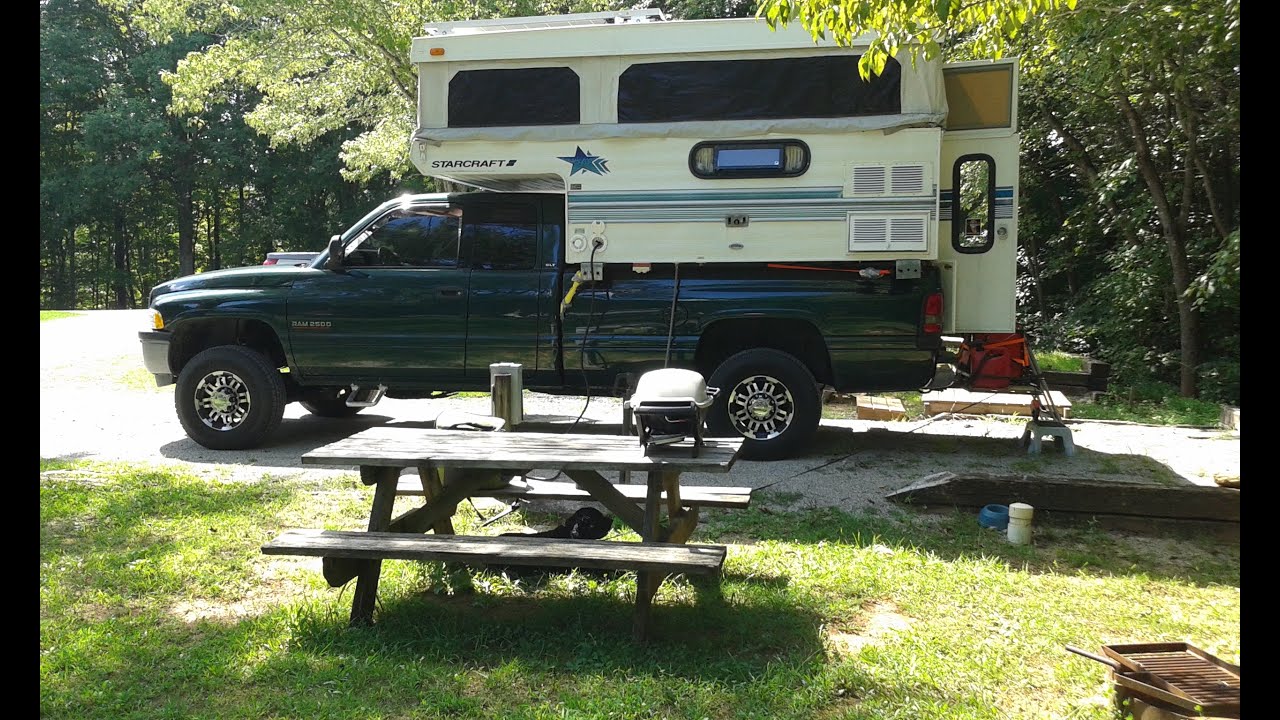 Solar Powered Camper 3 Month Battery & Water Miser Cap Update. - YouTube