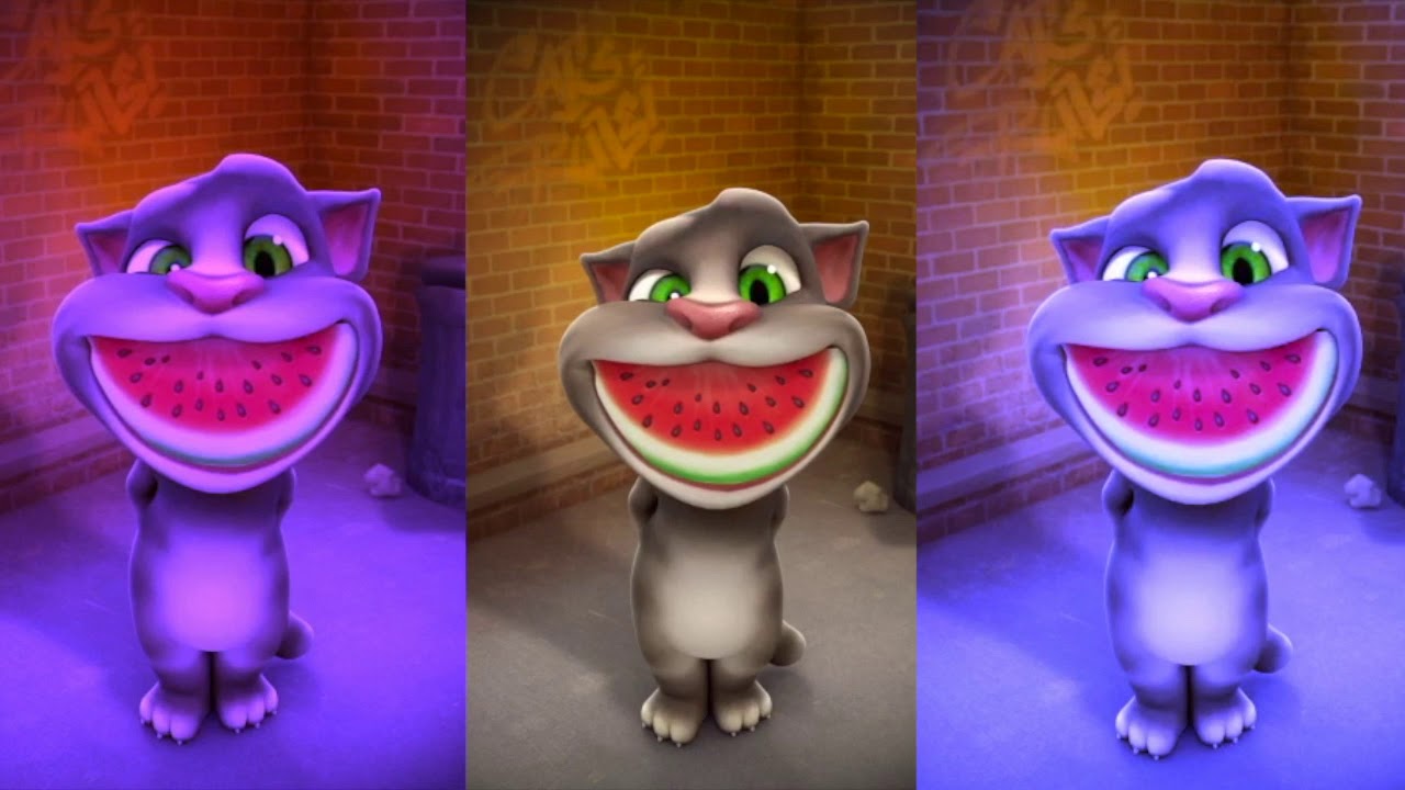 Learn Colors with My Talking Tom Colours for Kids Animation Education ...