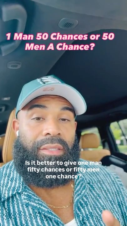 Is it better to give 1 man 50 Chances, or 50 Men A Chance - YouTube