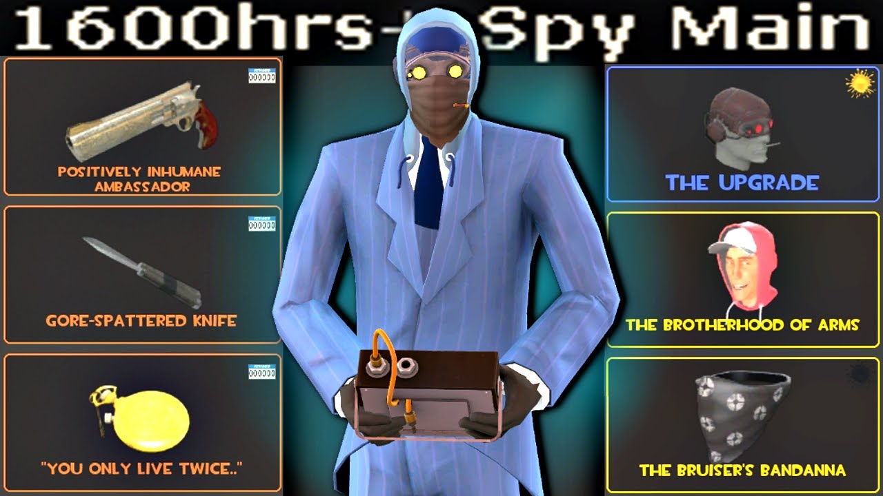 The Default Knife Specialist🔸1600+ Hours Spy Main (TF2 Gameplay) - YouTube