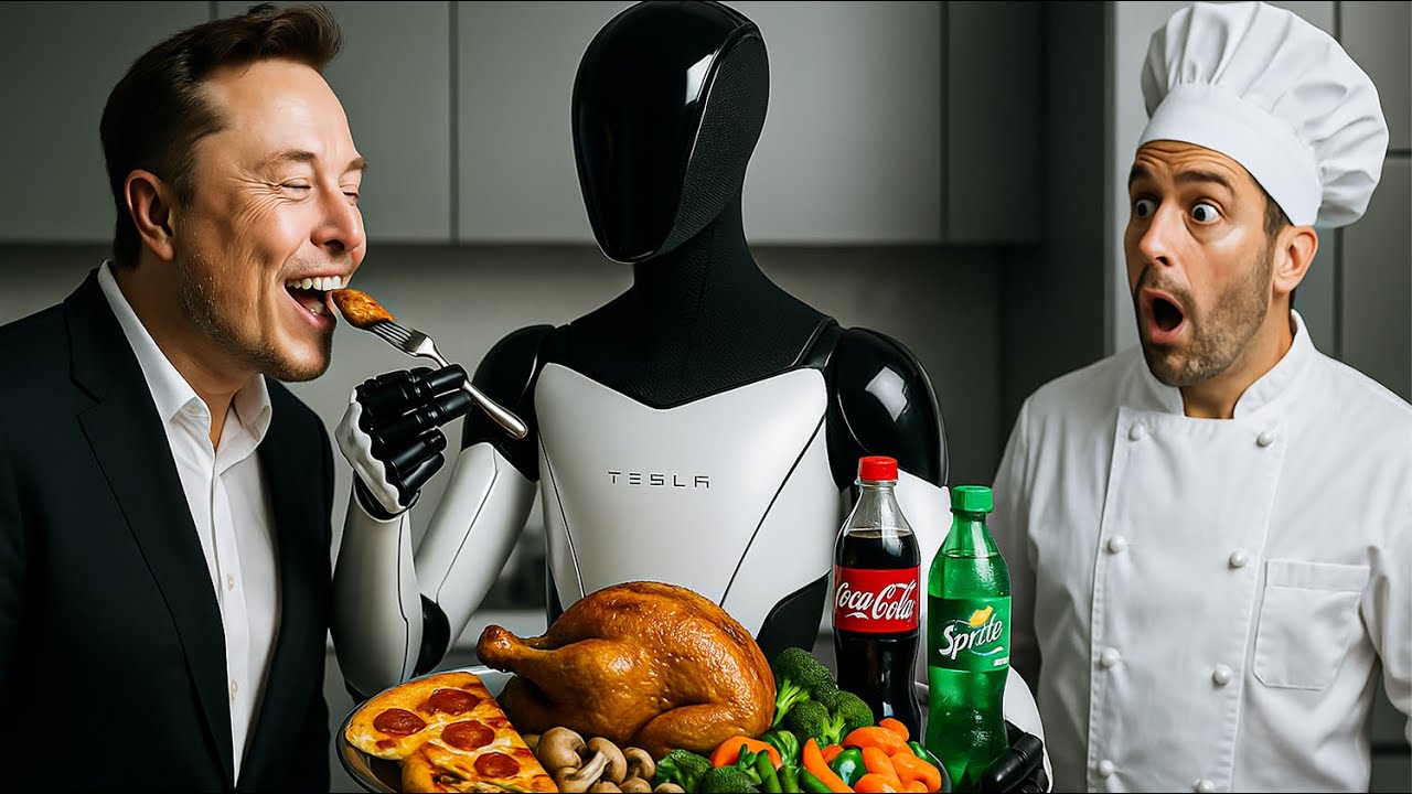 Finally Happened! Tesla Bot Gen 3 Just Cooked & Cleaned—Elon Musk ...