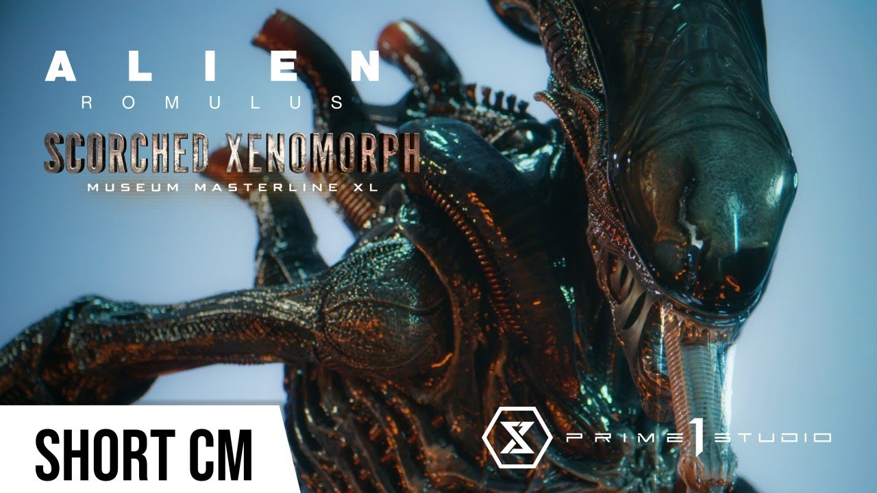 Scorched Xenomorph | Short CM | Prime 1 studio - YouTube