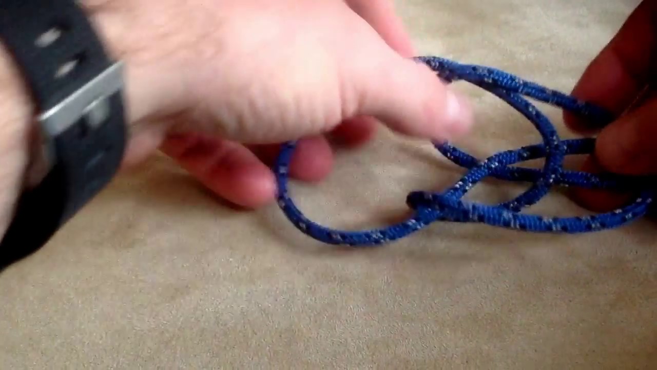 Bottle knot - quick tie - YouTube