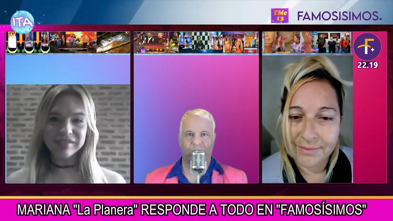 "FAMOSISIMOS" / PROGRAMA 265 / NOS VISITA MARIANA "LA PLANERA" - YouTube