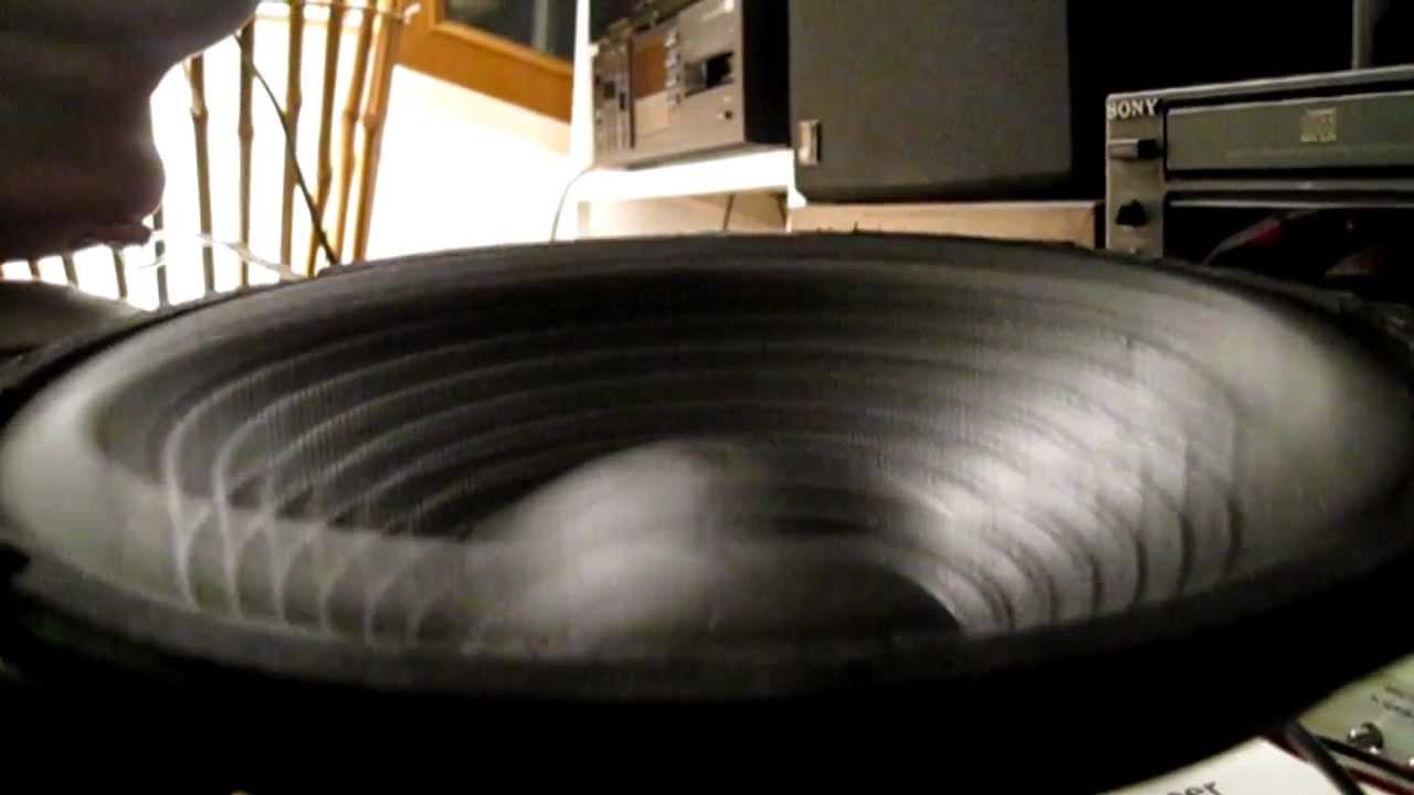 10" Old School Subwoofer AUNA - Testing at Limits - YouTube