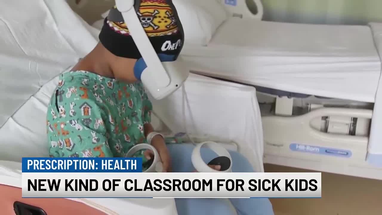 New kind of classroom for sick kids - YouTube