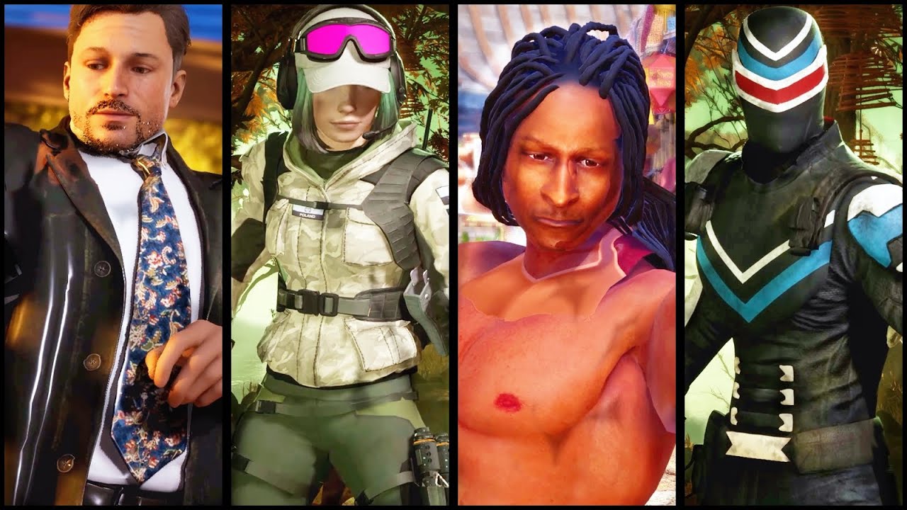 Alex Casey, Elżbieta 'Ela' Bosak, Hakim Alston & Vigilante - Skin Mod ...