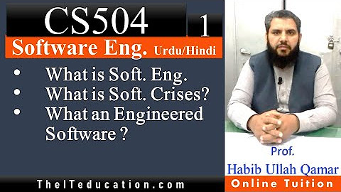 cS504 Short Lectures - Software Engineering-I - YouTube