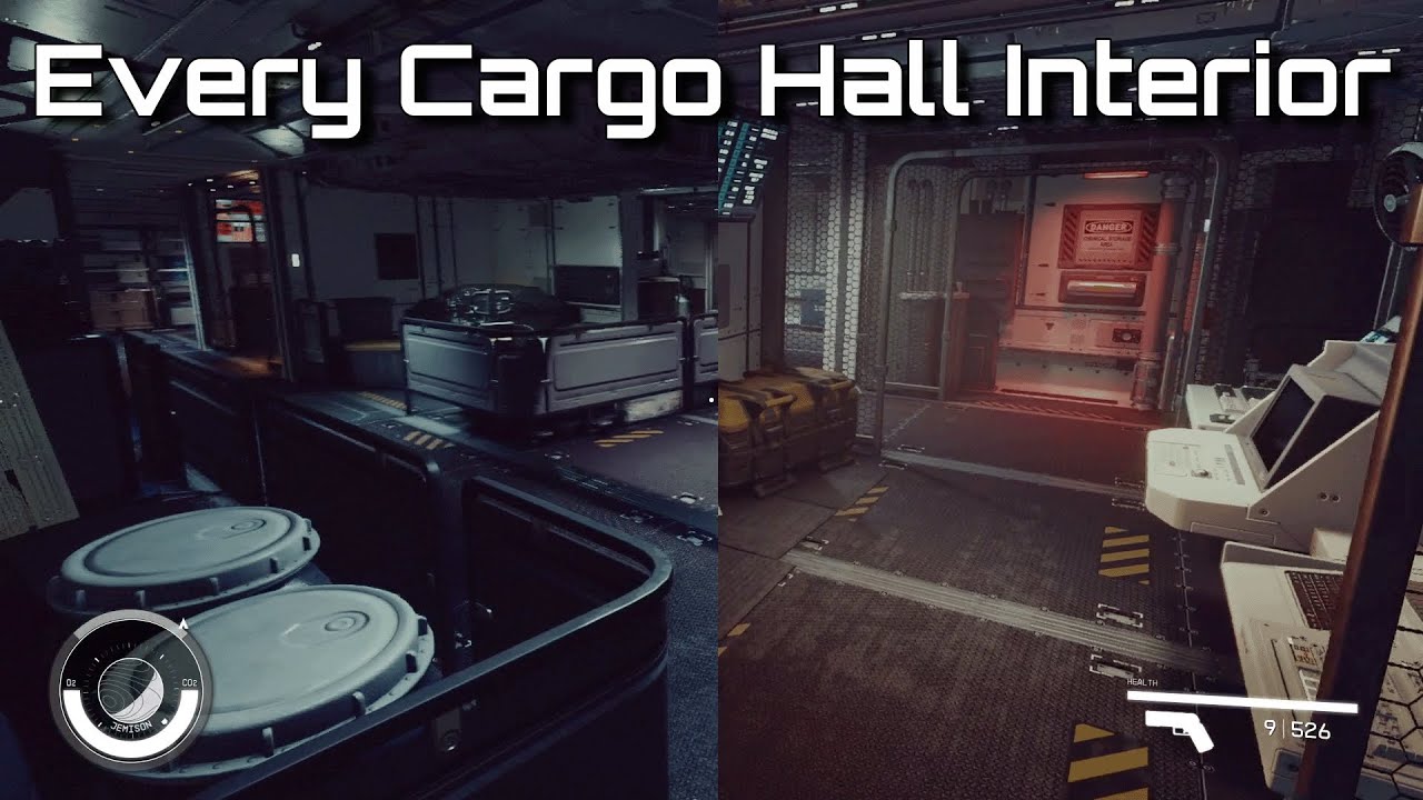 Every Cargo Hall Interior Showcase | Starfield - YouTube