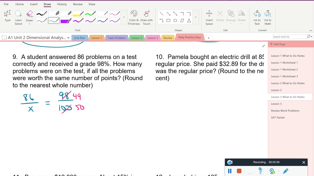 A1 Unit 2 Lesson 3 What to Do Notes - YouTube
