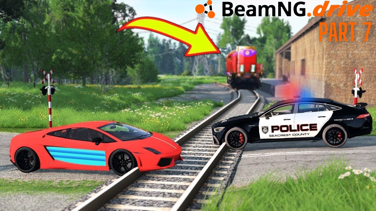 Trains vs Cars – BeamNG.Drive |🔥ULTIMATE Compilation | Crash - YouTube