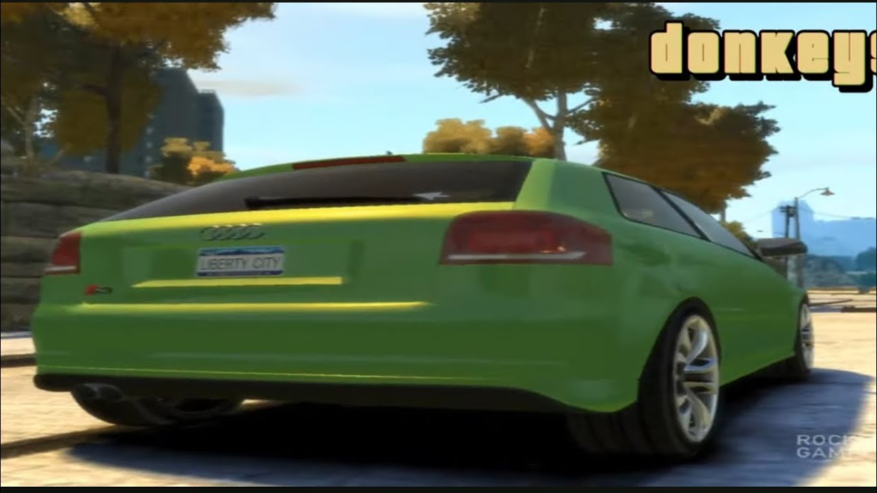 GRAND THEFT AUTO IV AUDI S3 CRASH TESTING HD - YouTube