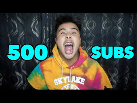 WE REACHED THE GOAL ! (500 SUBS) - YouTube