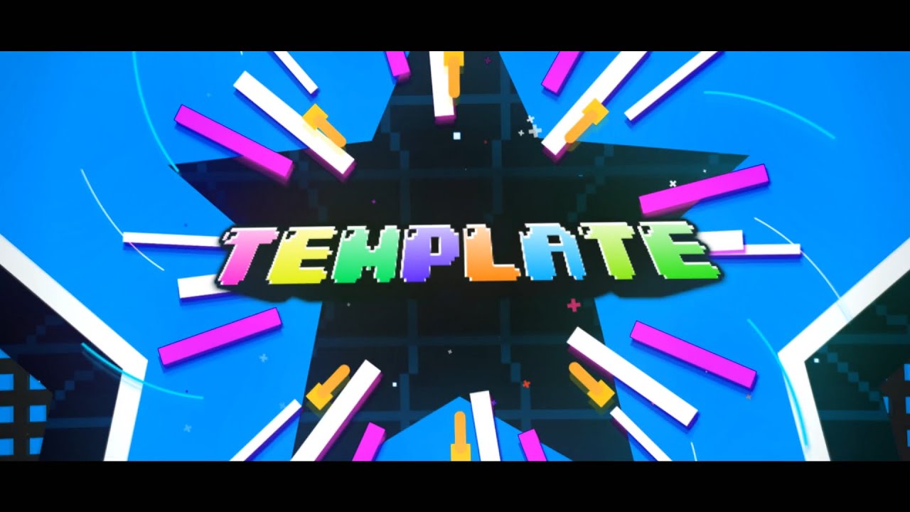 (AE) 2D 8-Bit Style Intro Template! [DL At 100 Likes!] - YouTube