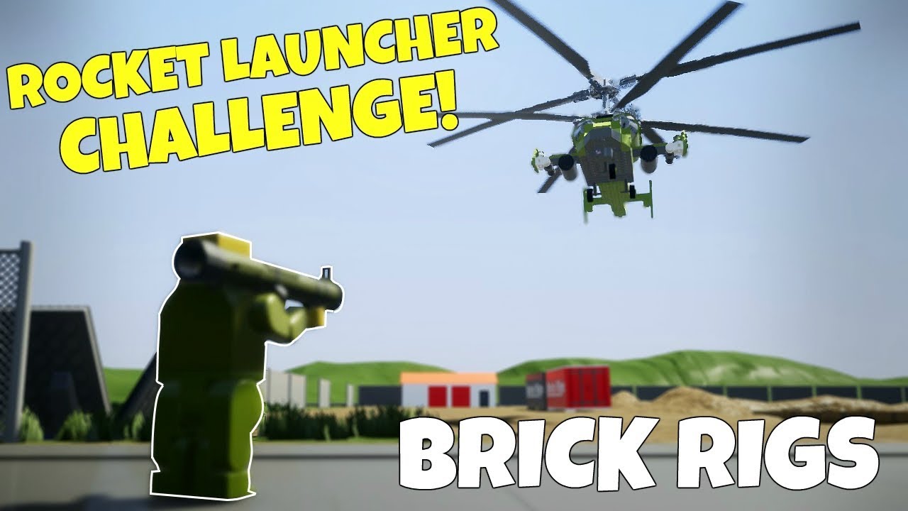 MULTIPLAYER ROCKET LAUNCHER CHALLENGE! - Brick Rigs Multiplayer ...