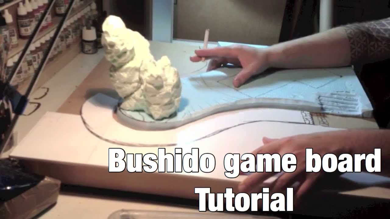 "Bushido" game board pt1 - YouTube