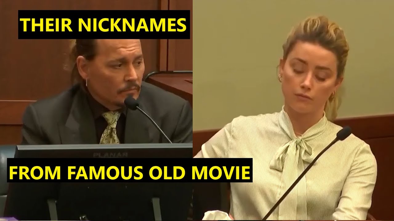 Johnny Depp and Amber Heard Nicknames for each other - YouTube