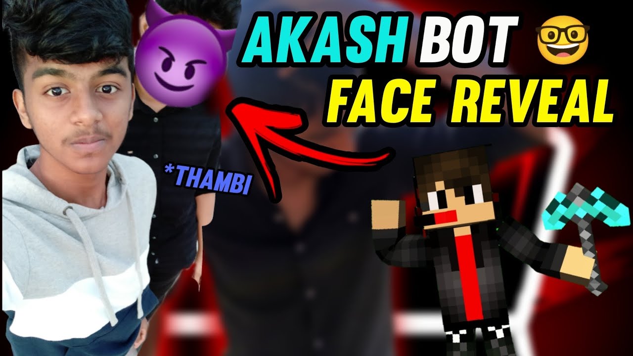 Akash Bot Face Reveal | Q AND A Live 🔴| Vimel's Gaming Zone - YouTube