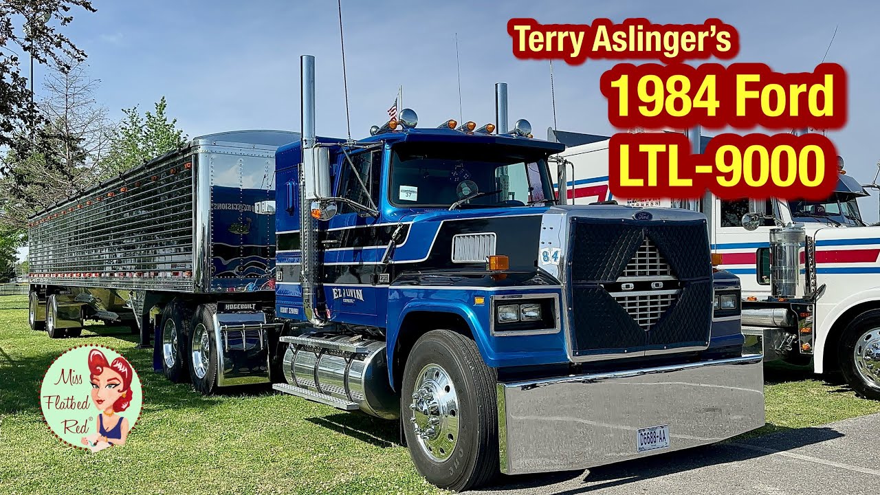 Terry Aslinger’s 1984 Ford LTL-9000 Truck Tour - YouTube