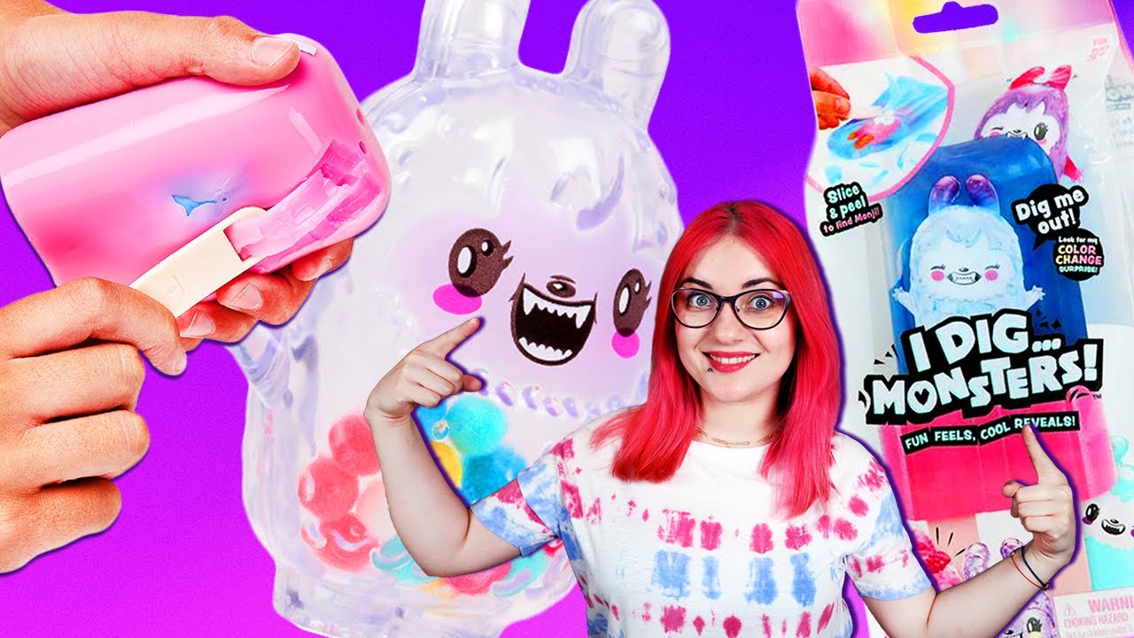 WYKOPUJĘ SŁODKIE STWORKI Z LODÓW 🧊 I Dig Monsters - YouTube
