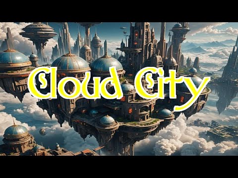 Floating Above the World 🌆 | Peaceful Cloud City Views & Soothing Tunes ...