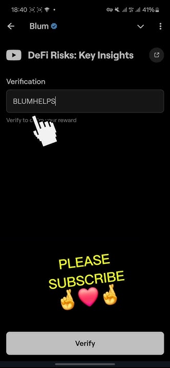 DeFi Risks: Key Insights | Blum Code | Blum kod | Blum today answer | 30 Oct | Blum code today ...