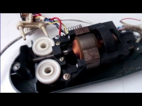 Mixer NewTec, la reparat (problema cărbuni) - YouTube