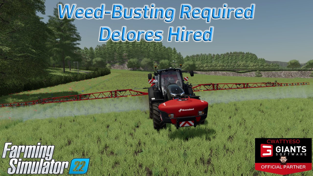 Ep 10 Weed-Busting Required | FS22 Riverview Farm | Farming Simulator ...