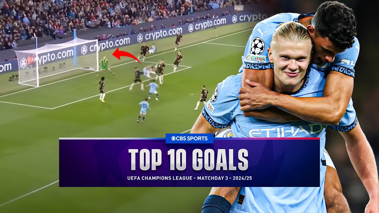 UCL Top 10 Goals of Matchday 3 - 2024/25 | CBS Sports Golazo - YouTube