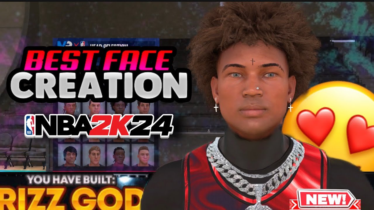 BEST COMP DRIPPY FACE CREATION NBA 2K24 | Rizz The City NPCs - YouTube