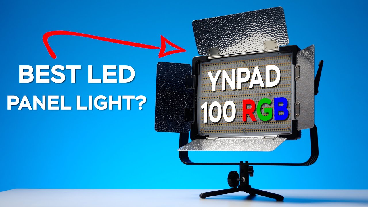 YNPAD100 RGB Panel Light Review - YouTube