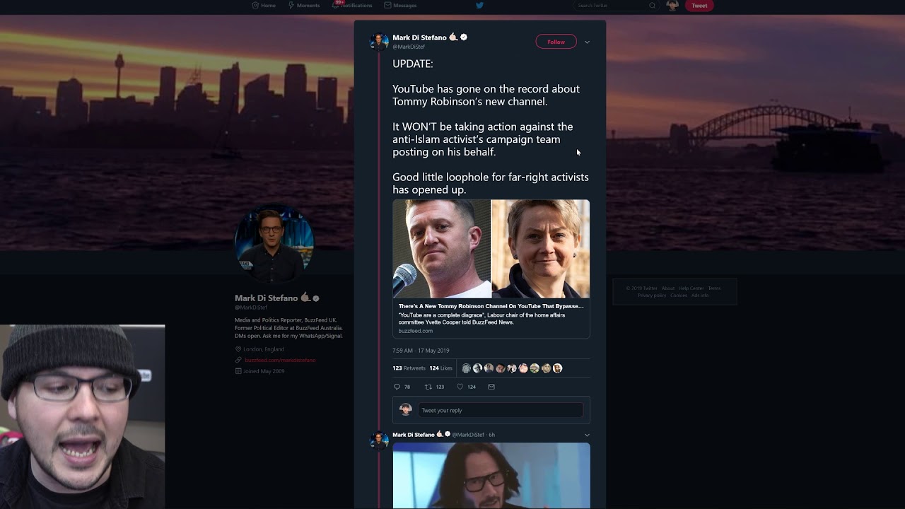 Buzzfeed "Journalist" Angry Youtube Wont Ban Right Wing Personality ...