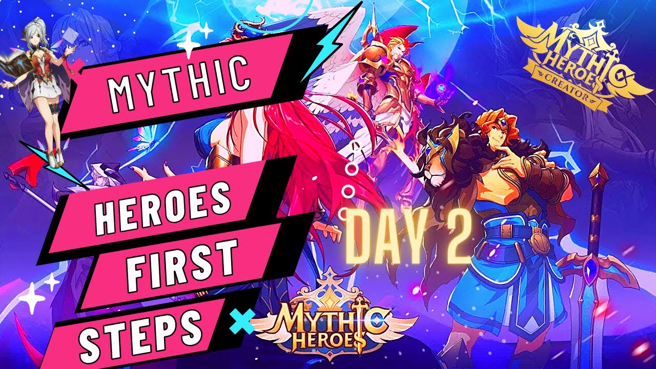 Mythic Heroes - First Steps for new players ( Day 2) - YouTube