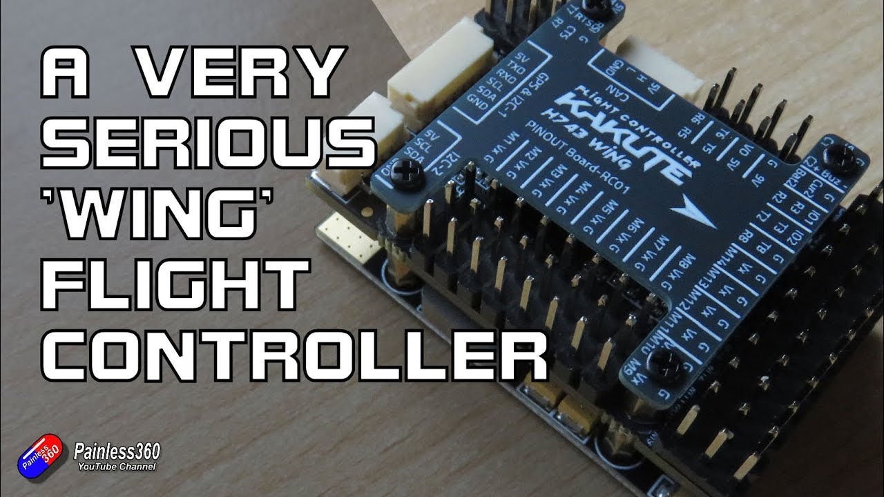 HolyBro H743 Kakute Wing: A very serious 'Wing' FC for Ardupilot and INAV - YouTube