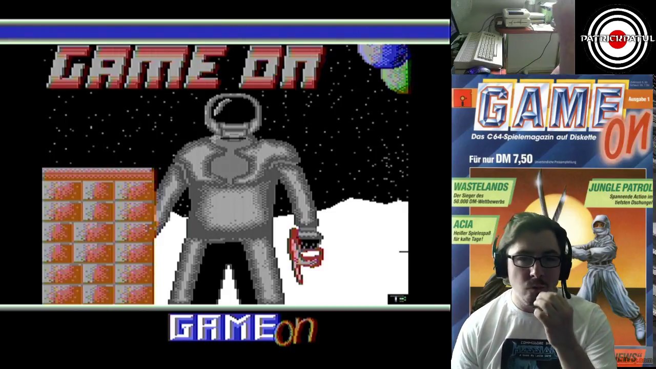 The World of Diskmag: C64 - Game On Ausgabe 01/90 - YouTube