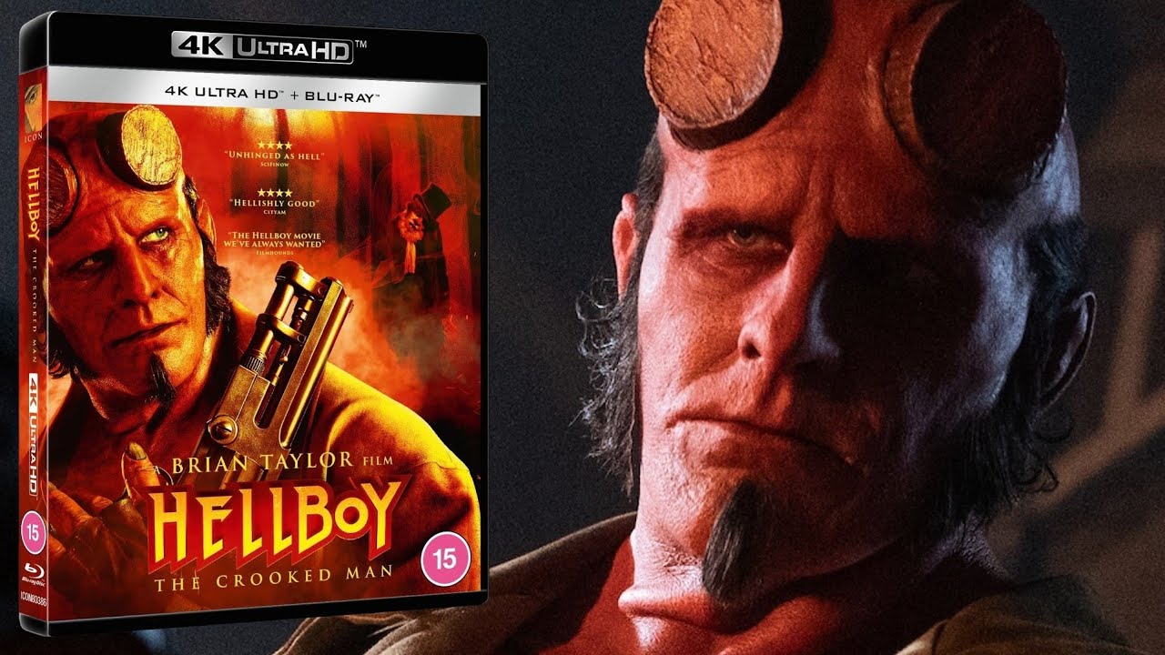 Hellboy: The Crooked Man (2024) | UK 4K UHD Blu-ray Unboxing | Icon - YouTube