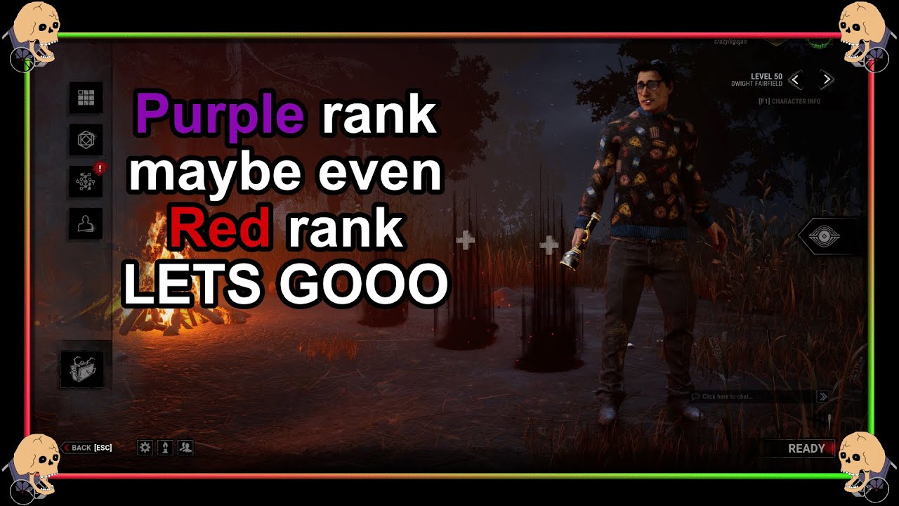 Purple rank here we go | dead by daylight - YouTube