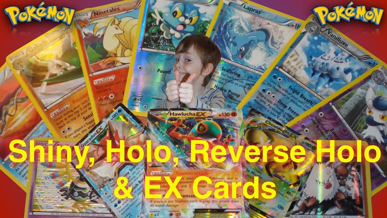 Pokemon Cards - Shiny, EX, Holo & Reverse Holo (Pokémon TCG) - YouTube