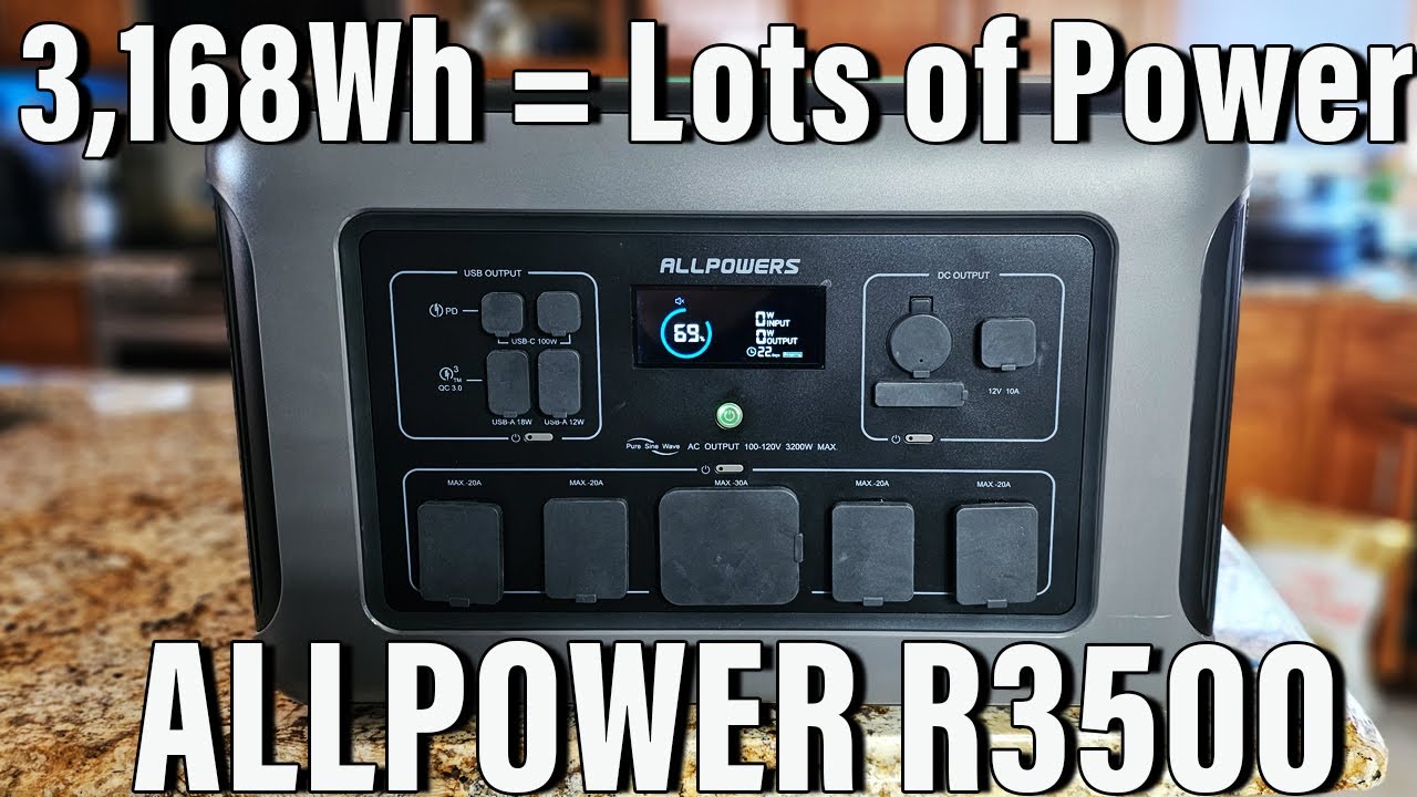 Never Lose Power Again - Unbelievable Results of the ALLPOWERS R3500 ...