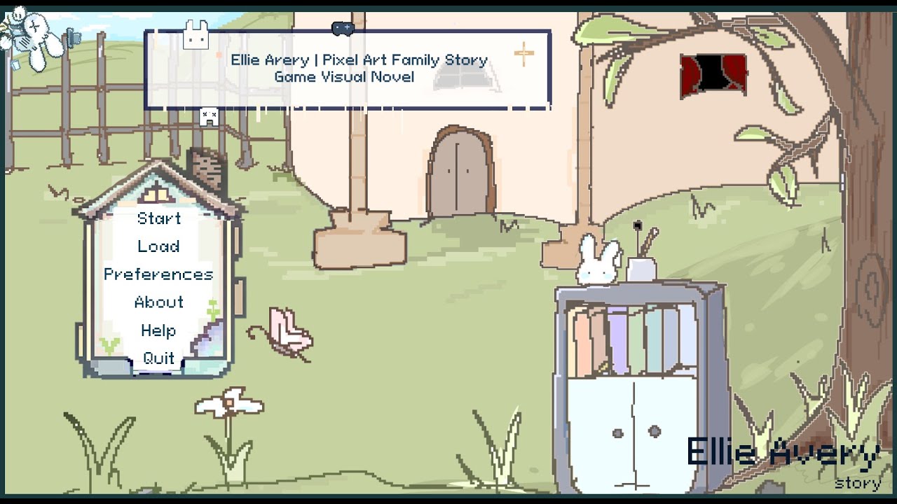Ellie Avery Background Story Game - Pixel Art Visual Novel 💤 - YouTube