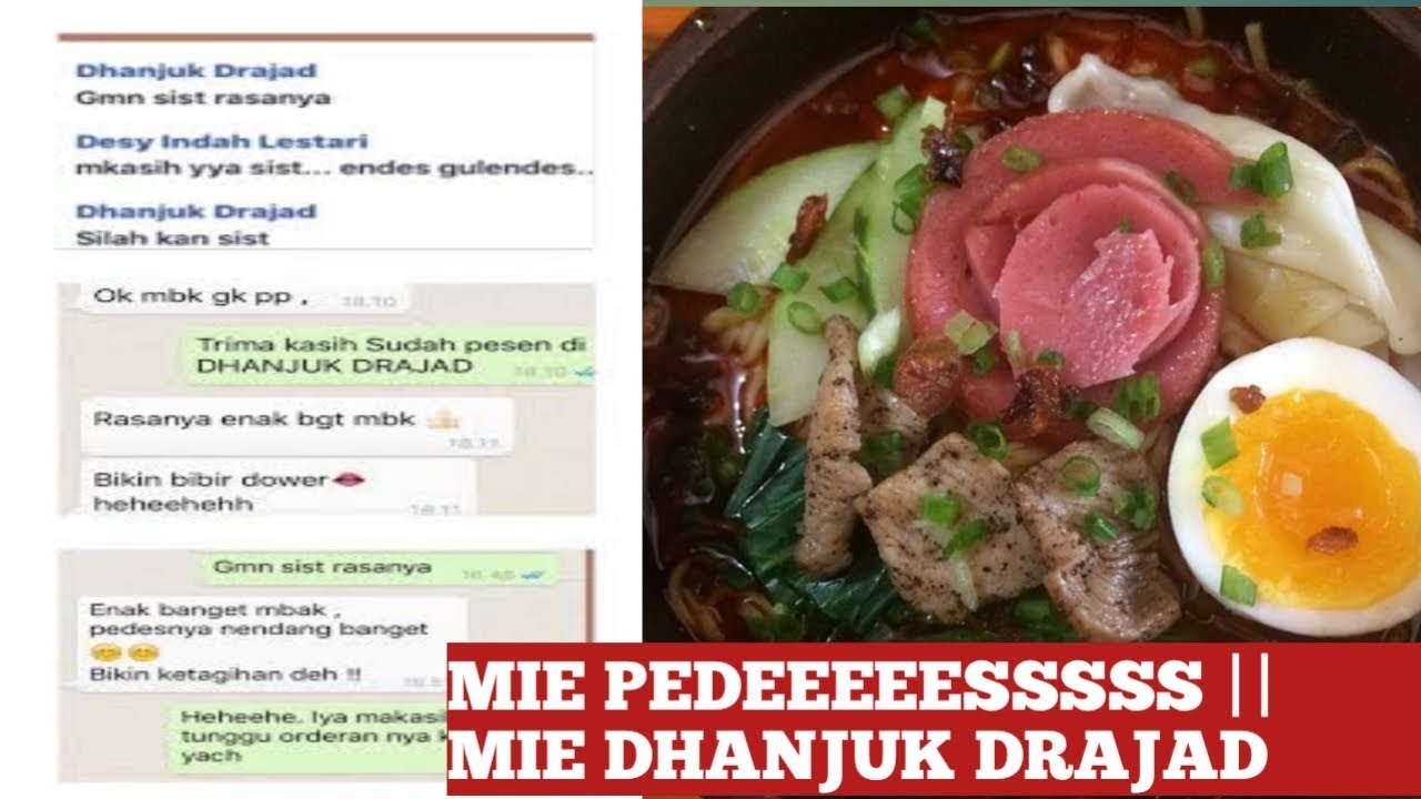 RIVIEW MIE PEDAASS DI MALANG || MIE DRAJAD PEDAS - YouTube