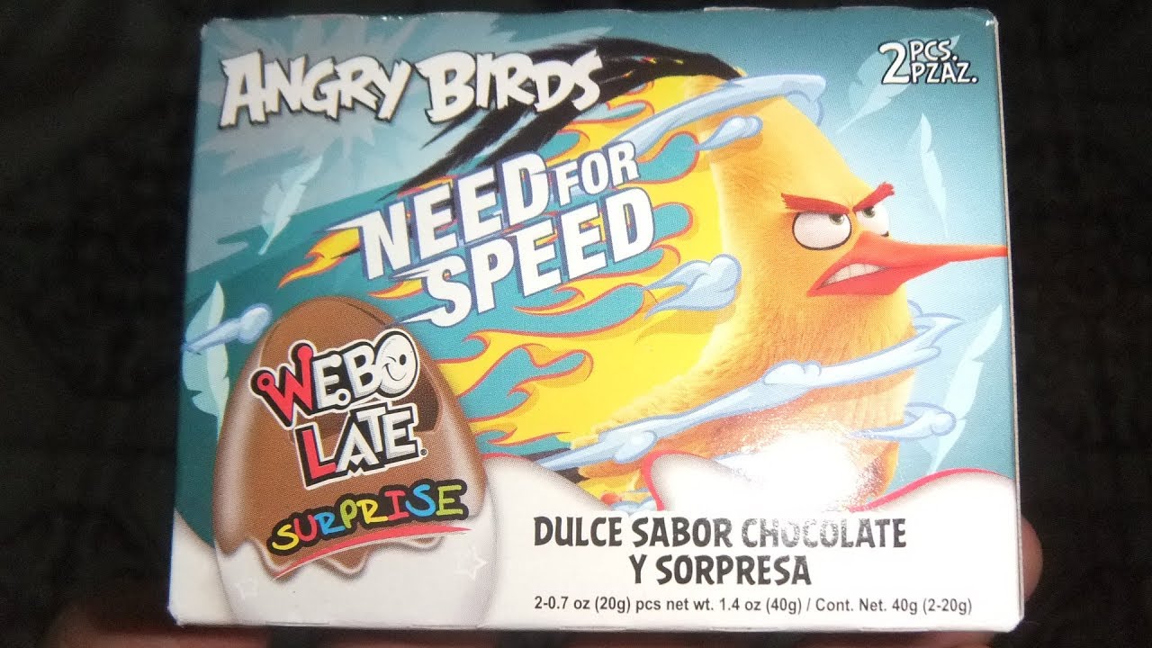 Angry Birds Need For Speed - Abriendo Wevo Late sorpresa - YouTube