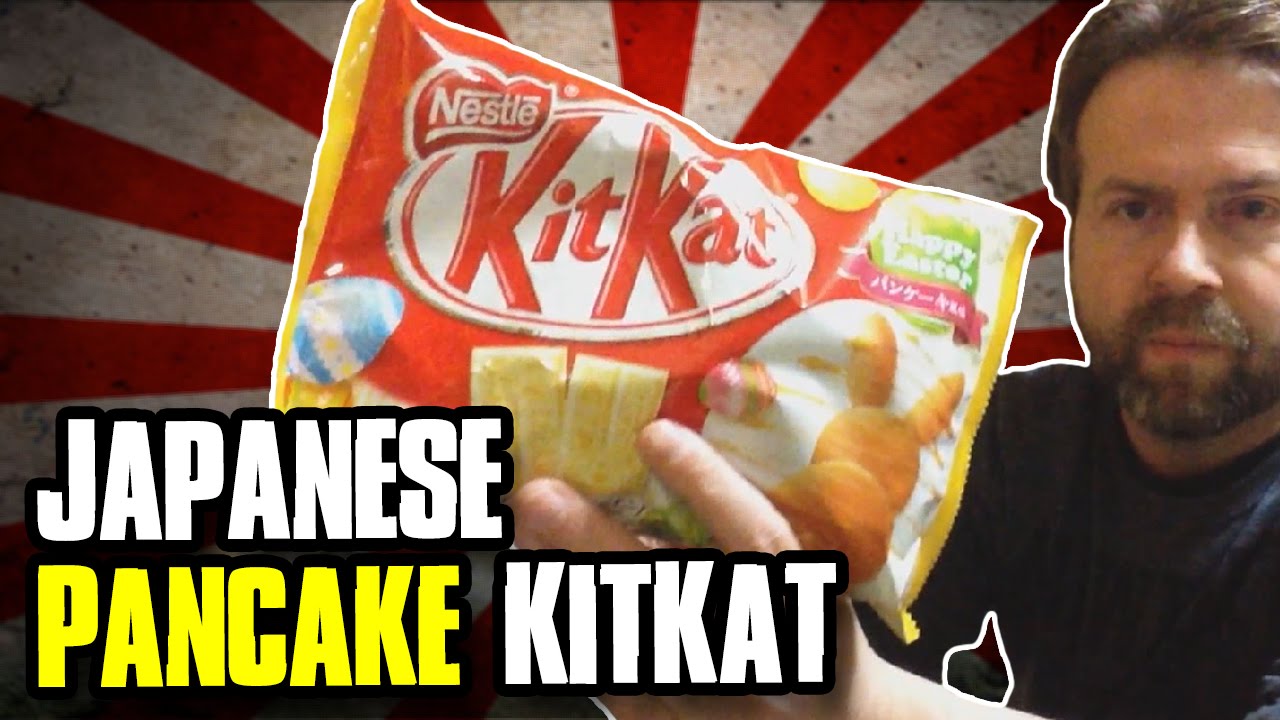 Japanese Kit Kat: Pancake - YouTube