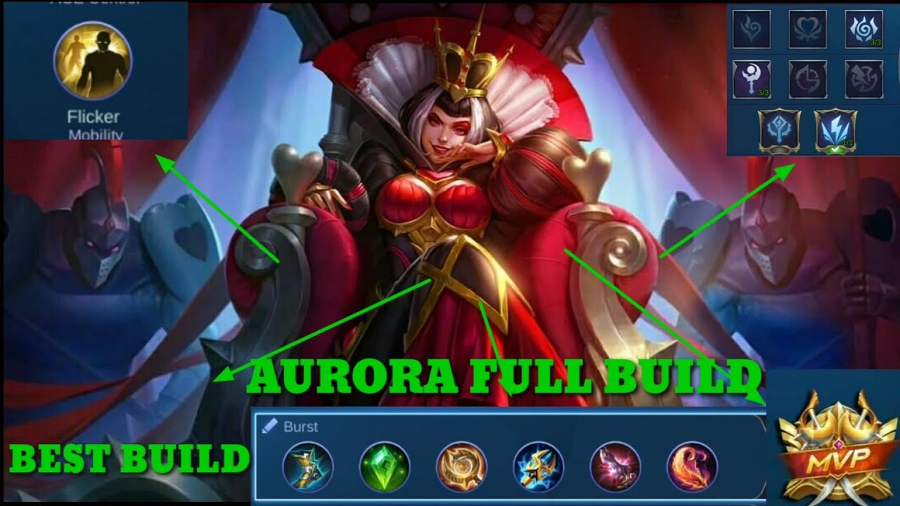 Aurora!Magic Damage!Best Build in 2021 l Full Build l Aurora Top 1 ...