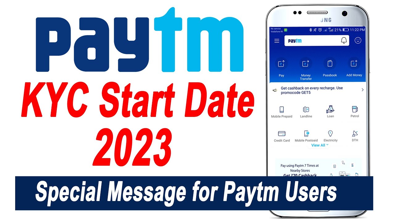 Paytm KYC Start Date | Paytm Kyc 2023 | Message for Paytm Users - YouTube
