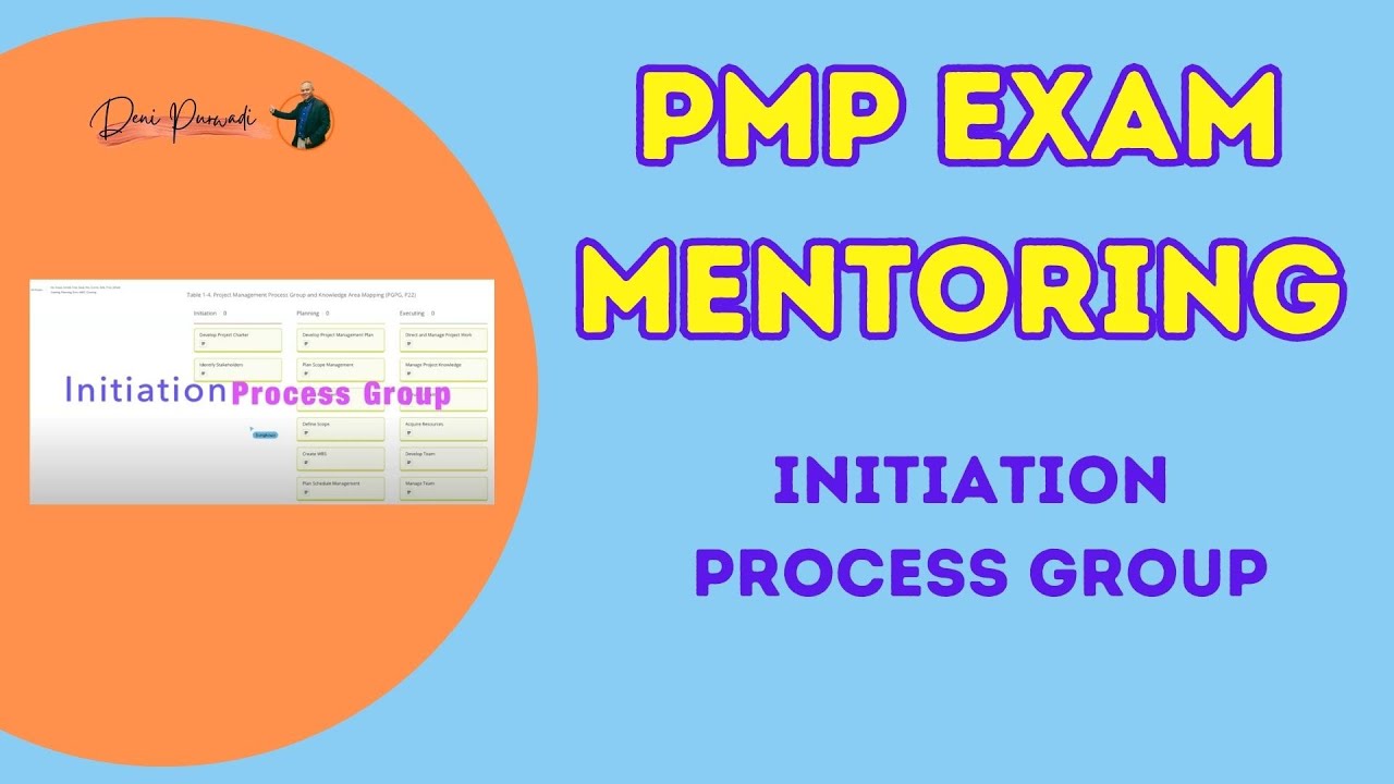 PMP Exam Mentoring - Initiating Proses Group - YouTube