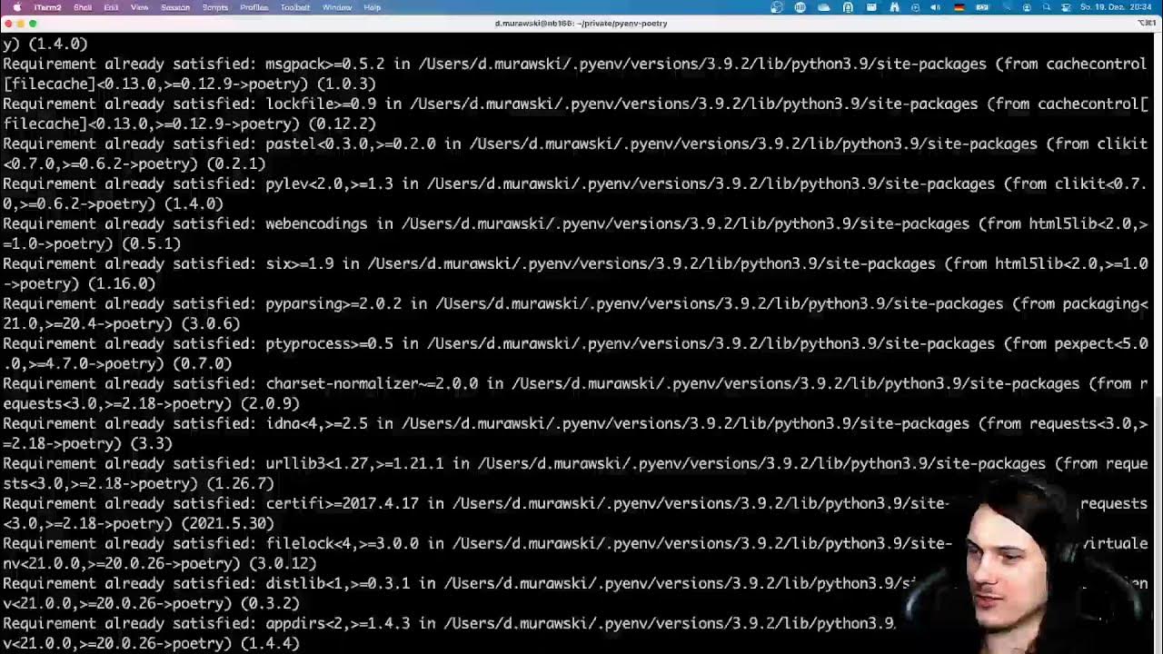 Using Pyenv And Poetry Youtube