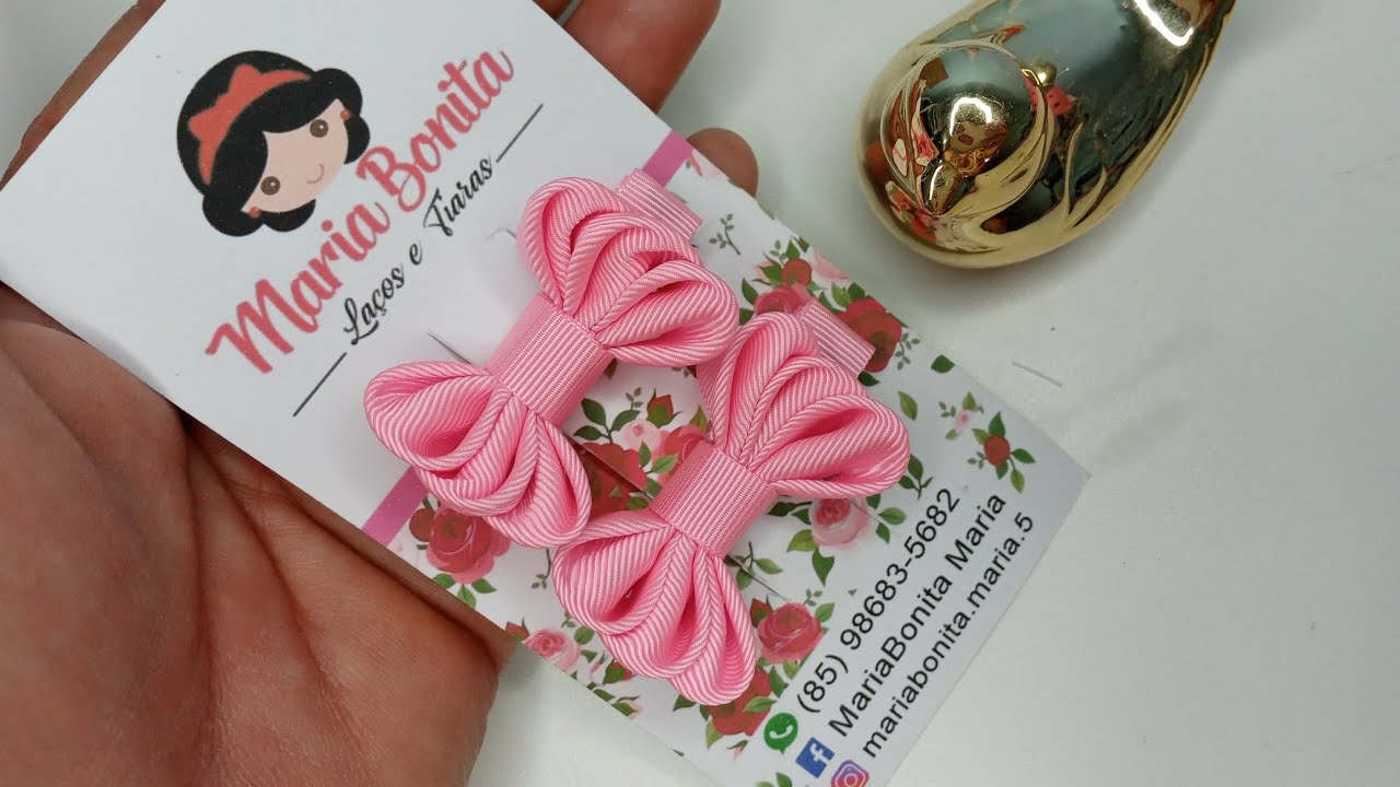 Lacinho Mini Mirian #econômico menos de meio metro de fita - YouTube