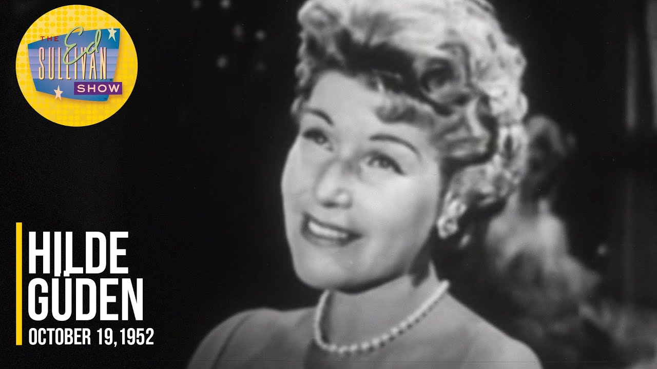 Hilde Güden "Smoke Gets In Your Eyes" on The Ed Sullivan Show - YouTube