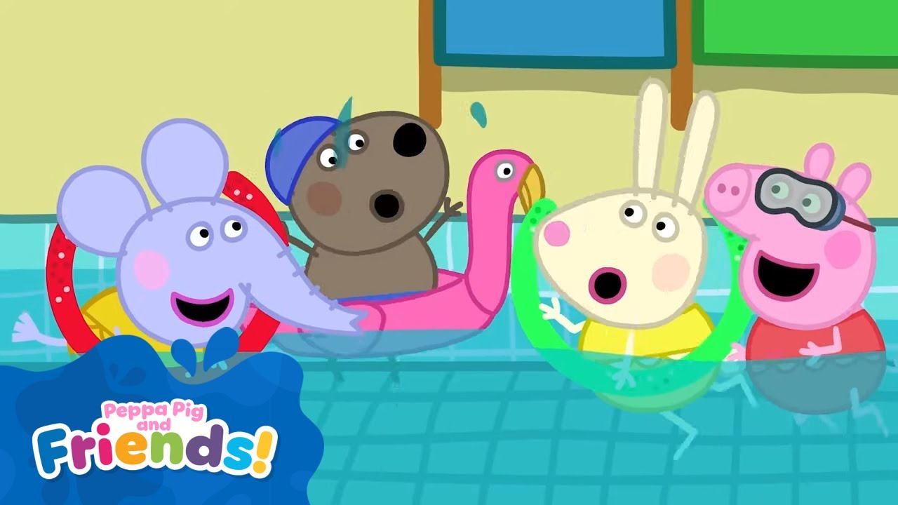 Peppa and Friends Visit The SWIMMING POOL 🛟 🐽 Full Episodes | 2 HOURS ...